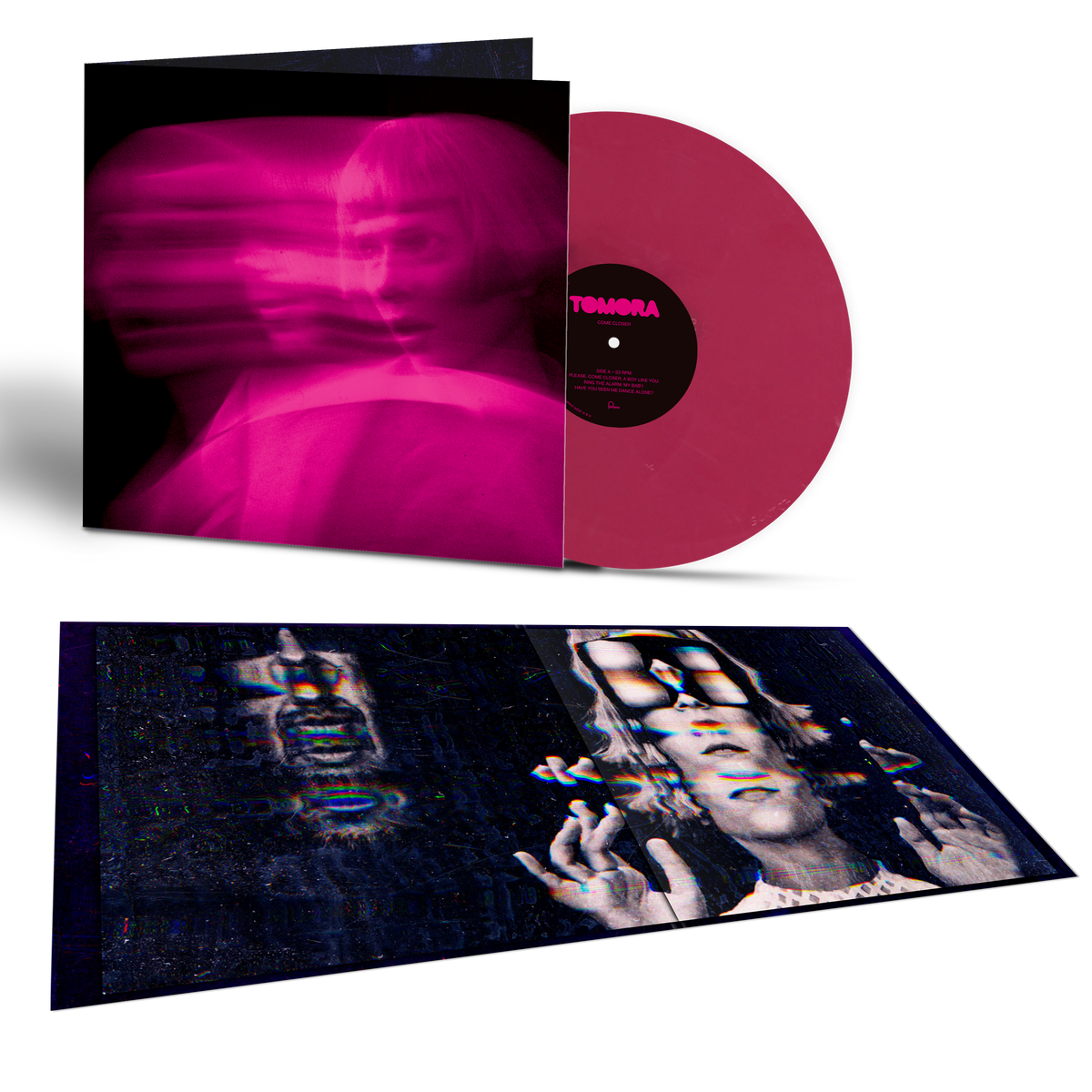 Come Closer - Pink Nebula Vinyl - Tomora Official Store